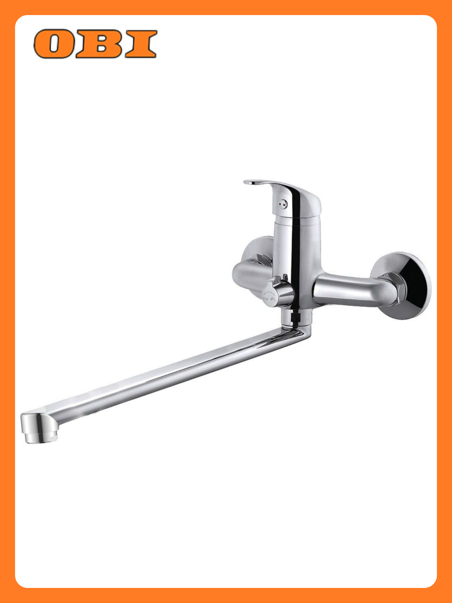 Смеситель д/ванны ARGO STROY L35/K с душевым гарнитуром, поворотный излив 32,5см