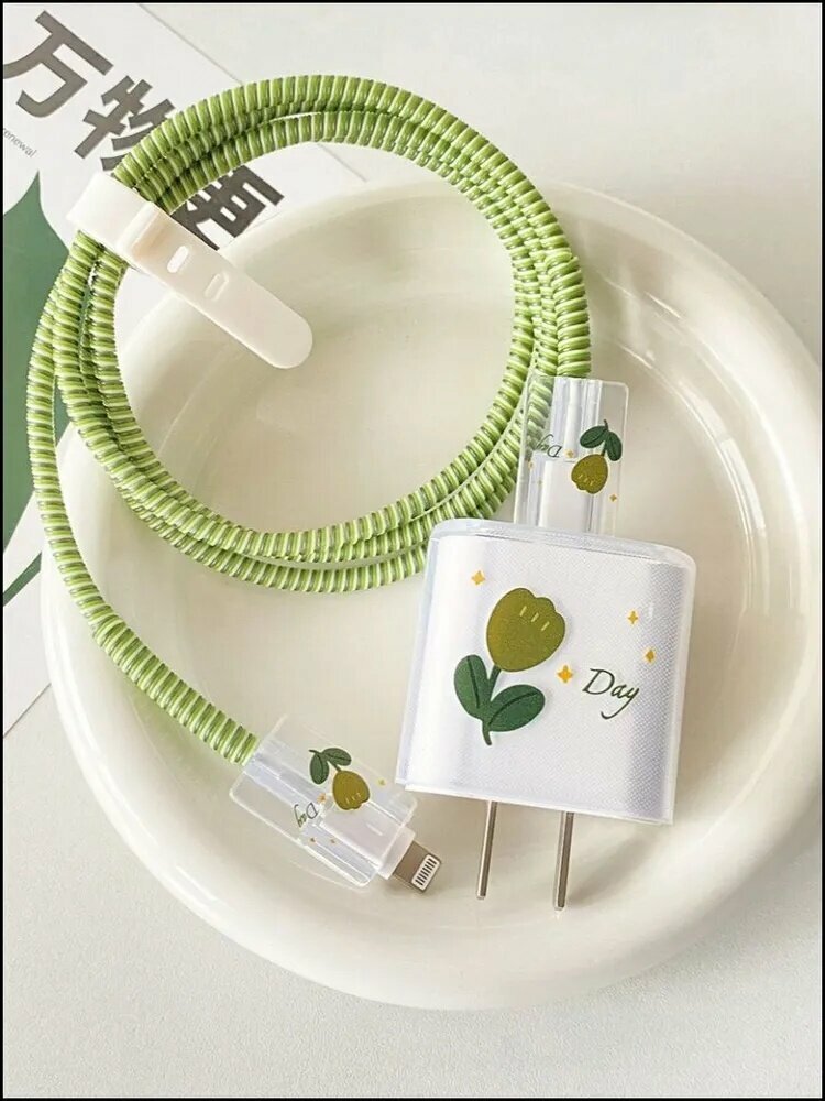 Усиленная защита для зарядного кабеля iPhone, противоизносный кожух для коннектора 13/14/15/16 Pro Max, надежное крепление