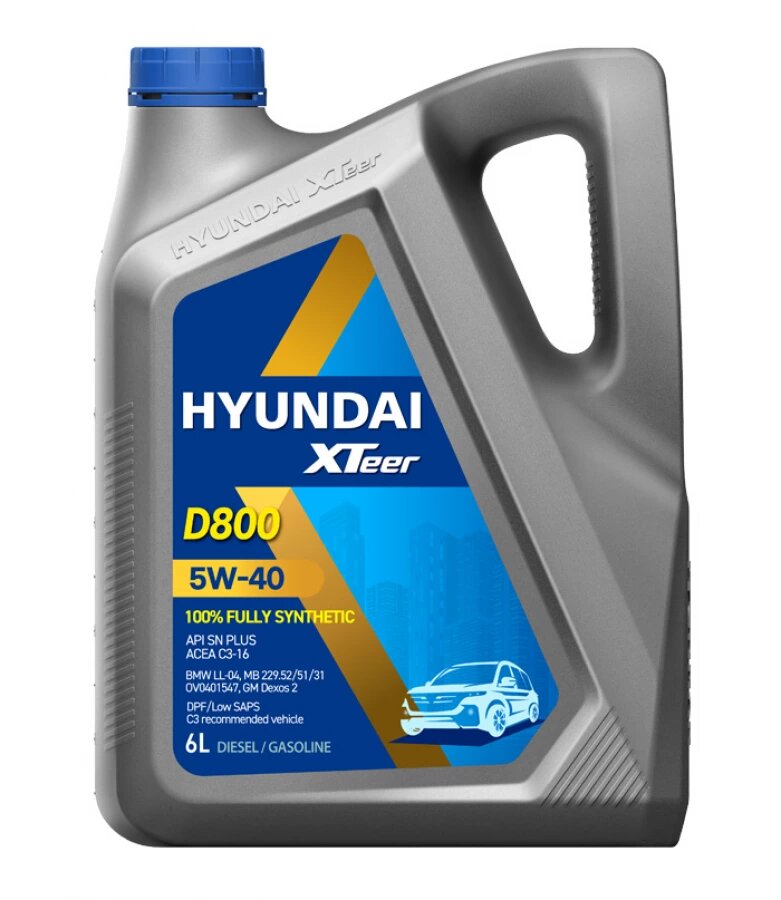 Hyundai XTeer HYUNDAI XTeer D800 C3 5W-40 (NEW), 6L