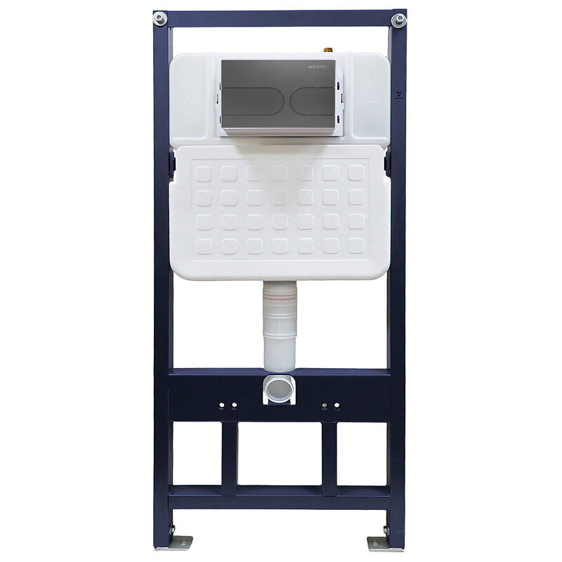 Инсталляция для унитаза Azario New-TS AZ-TS006T с кнопкой AZ-SS-001-GG