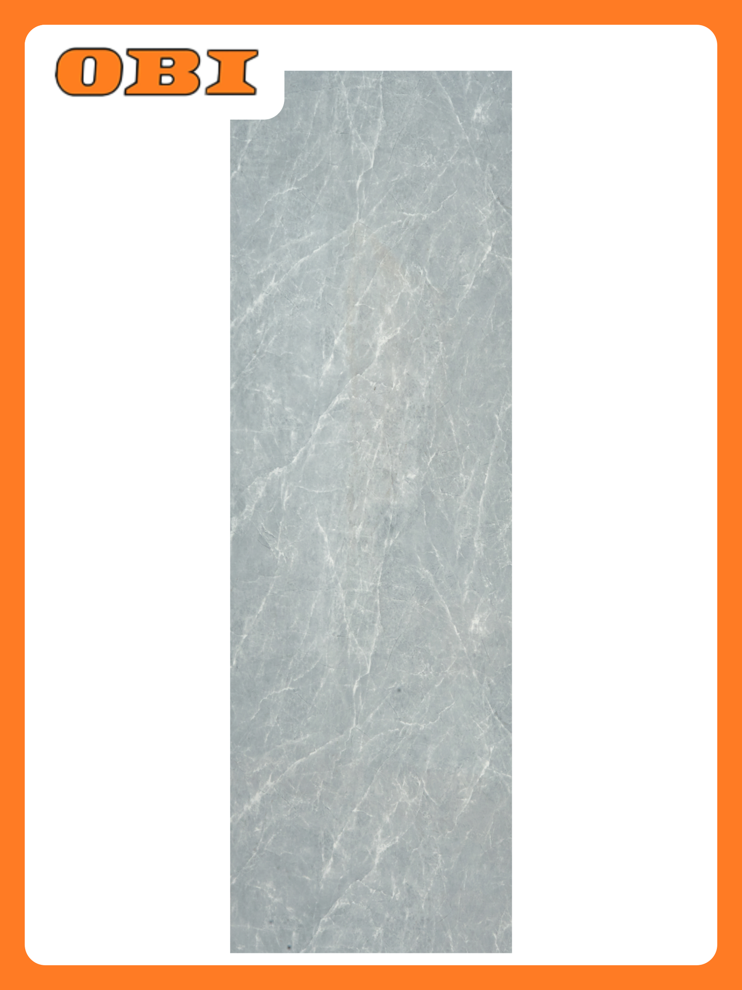 Самоклеящаяся ПВХ плитка рулон LAKO DECOR "Мрамор Романо" толщина 2мм 1,8м² 60х300 см