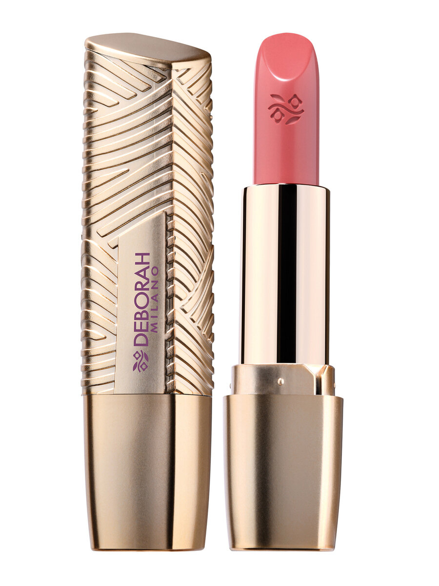 Помада Deborah Milano Make Up Red Rossetto, Увлажняющая губная помада с эффектом филлера, 05