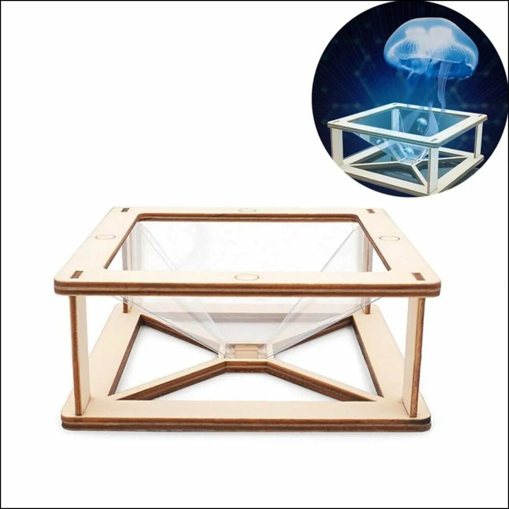 Универсальный 3D -голограмма пирамида