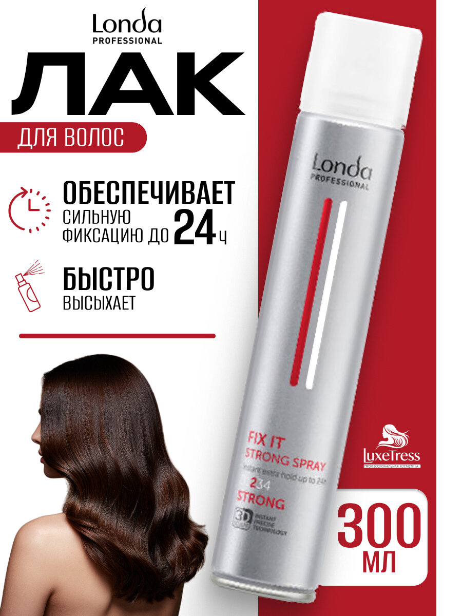 Лак для волос Londa Professional Fix It 300ml, сильная фиксация