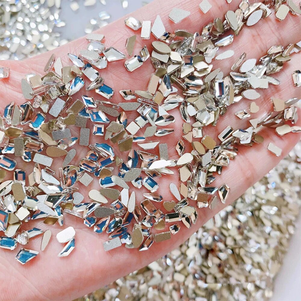 Стразы Aurora Crystal 100 шт. для дизайна ногтей ZD113-1