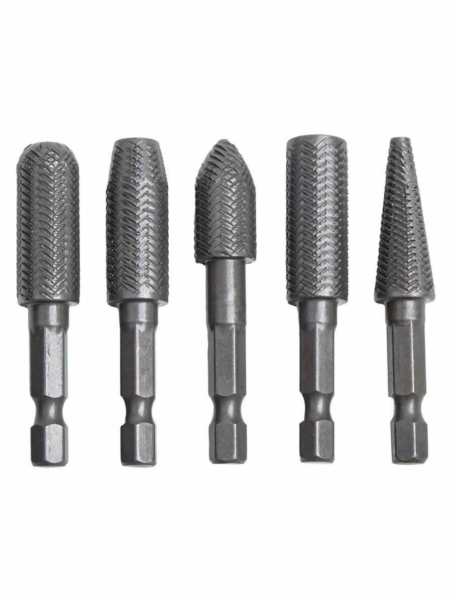 Сверла с шестигранным хвостовиком, ротационные стальные напильники, боры, шлифовальные, канавочные, шлифовальные, гравировальные