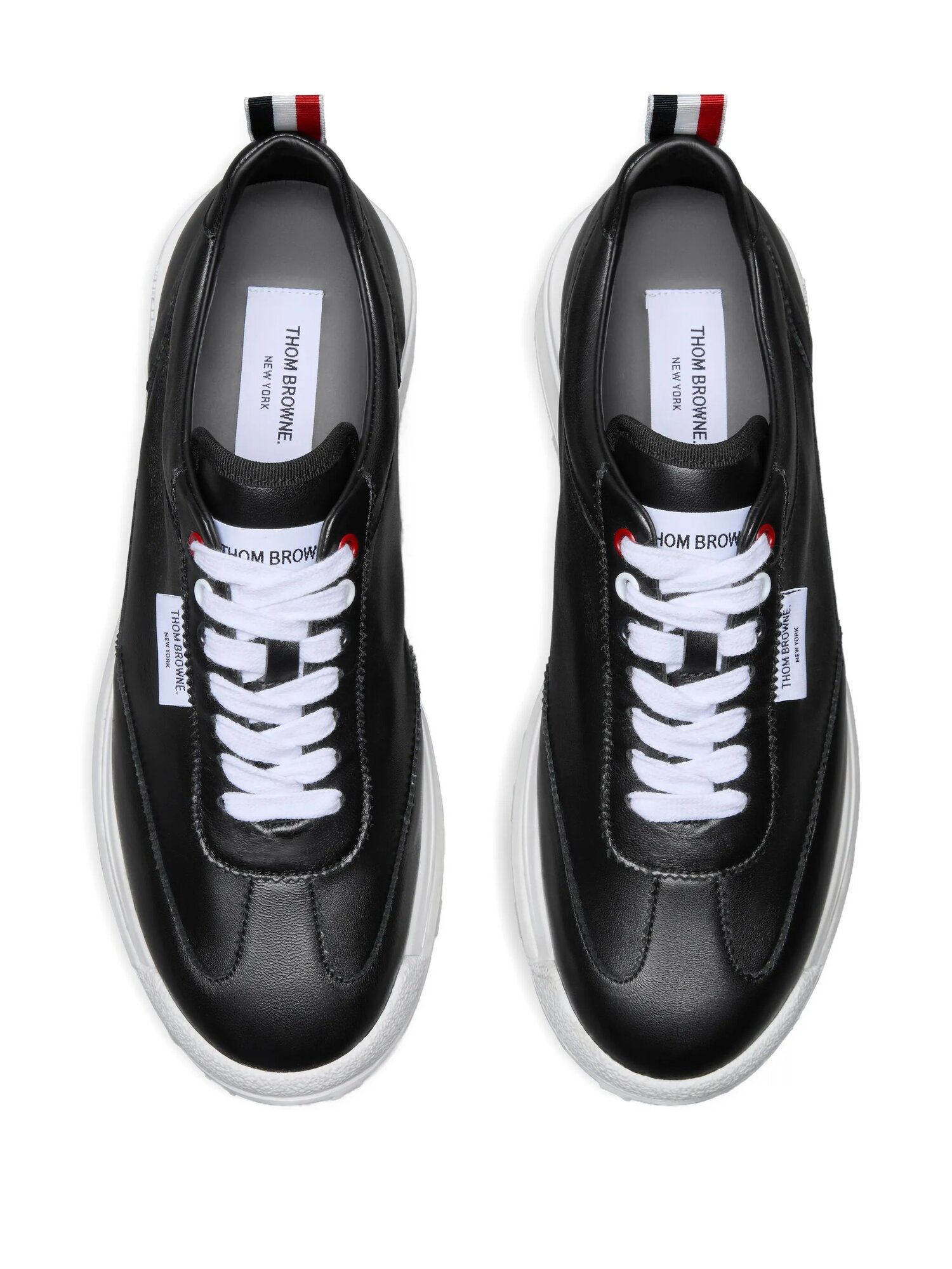 Кроссовки THOM BROWNE RWB Tech Runner, размер 45, черный — фото 1