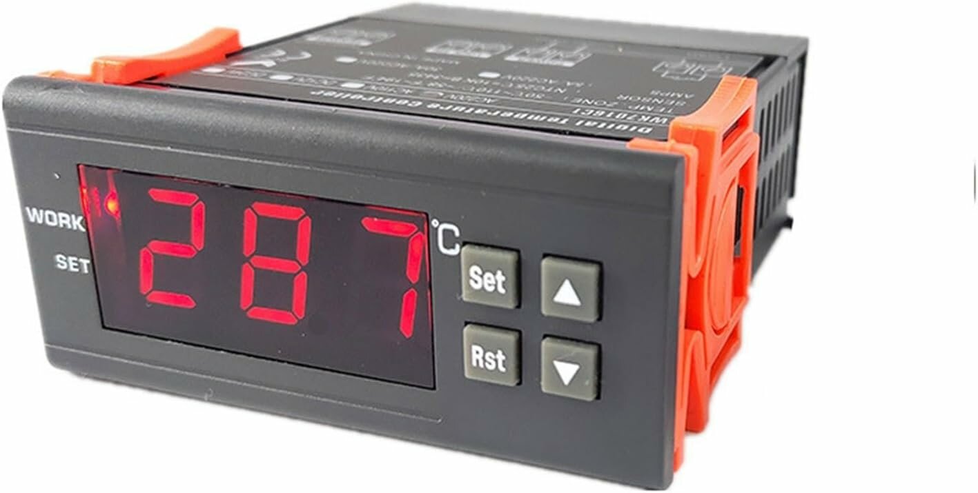 Цифровой термостат, терморегулятор ZY-9010G до +999 *С, для печей, каминов, духовок, тандыра.30А