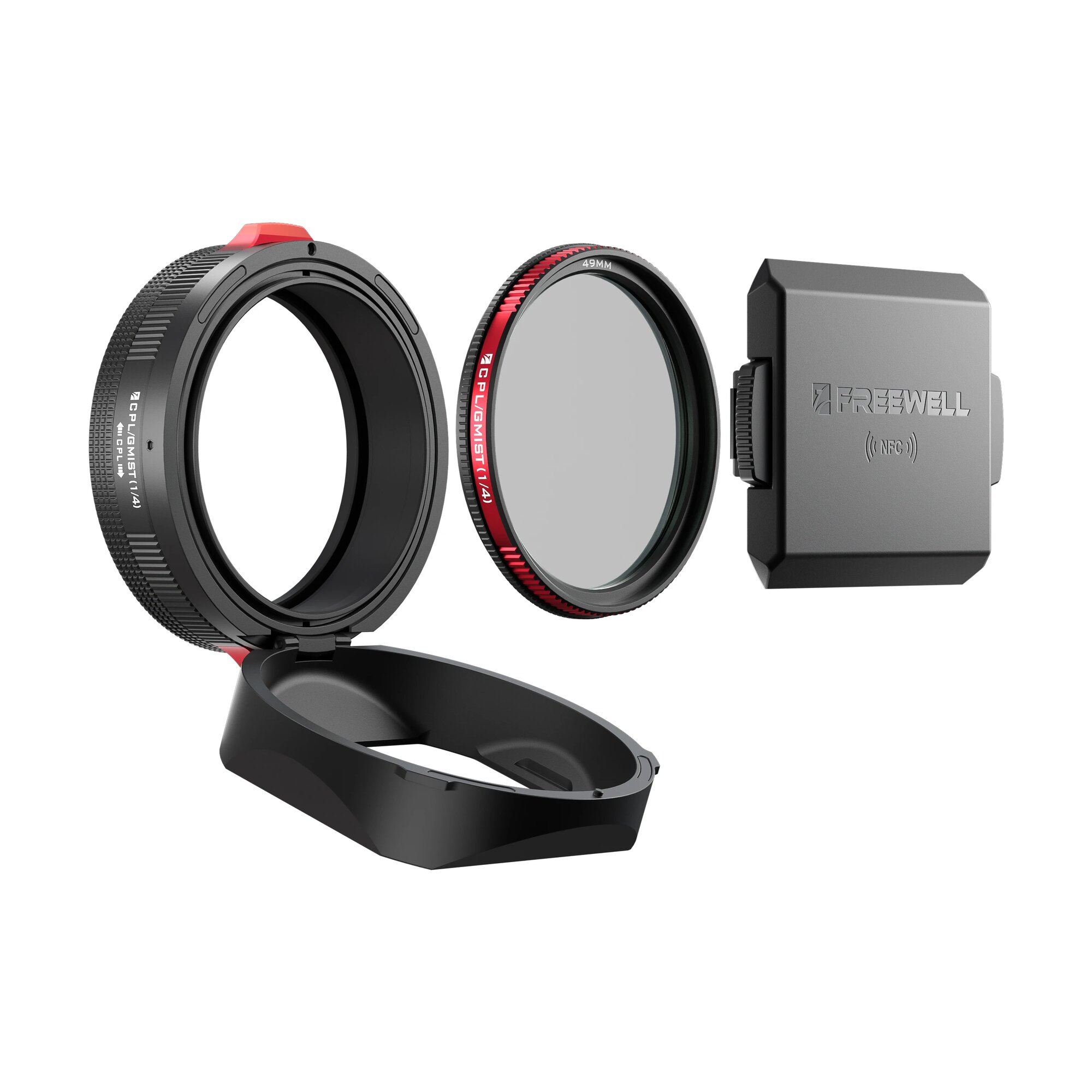 Бленда Freewell Real для Fujifilm X100 с CPL/туманным фильтром Black
