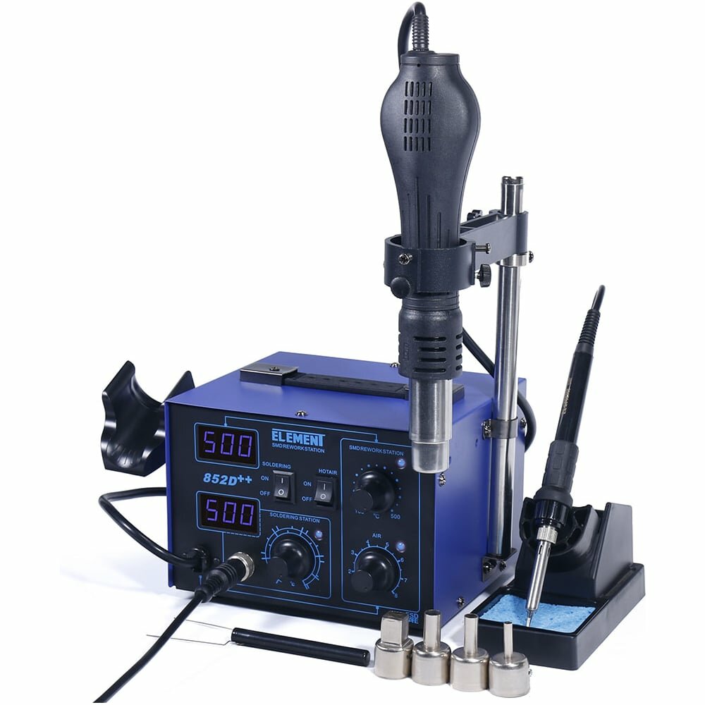 Паяльная станция ELEMENT 852D++