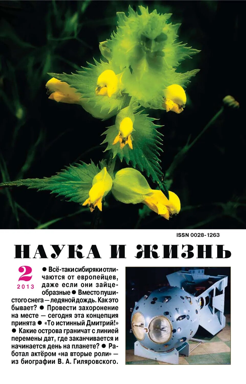 Наука и жизнь №02/2013 [Цифровая книга]