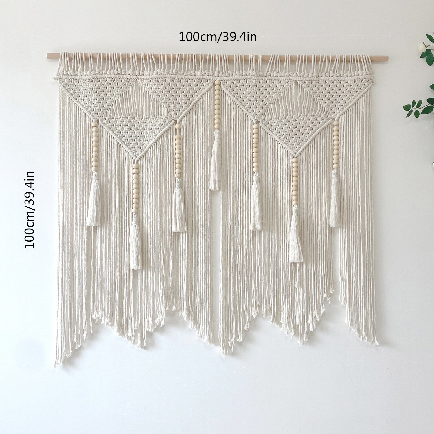 Богемное домашнее фоновое украшение, ручная ткань, простое большое настенное украшение, настенное украшение для гостевого дома, бестселлер Amazon