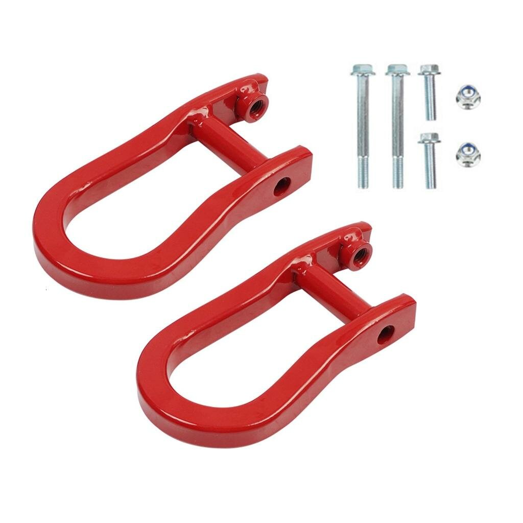 Передние прицепные кольца для бампера 84192871, красный