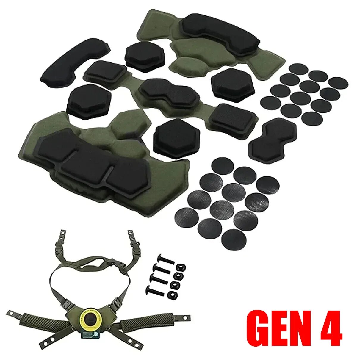 Подушечки для шлема Wendy FAST MICH GEN 4 GN SET