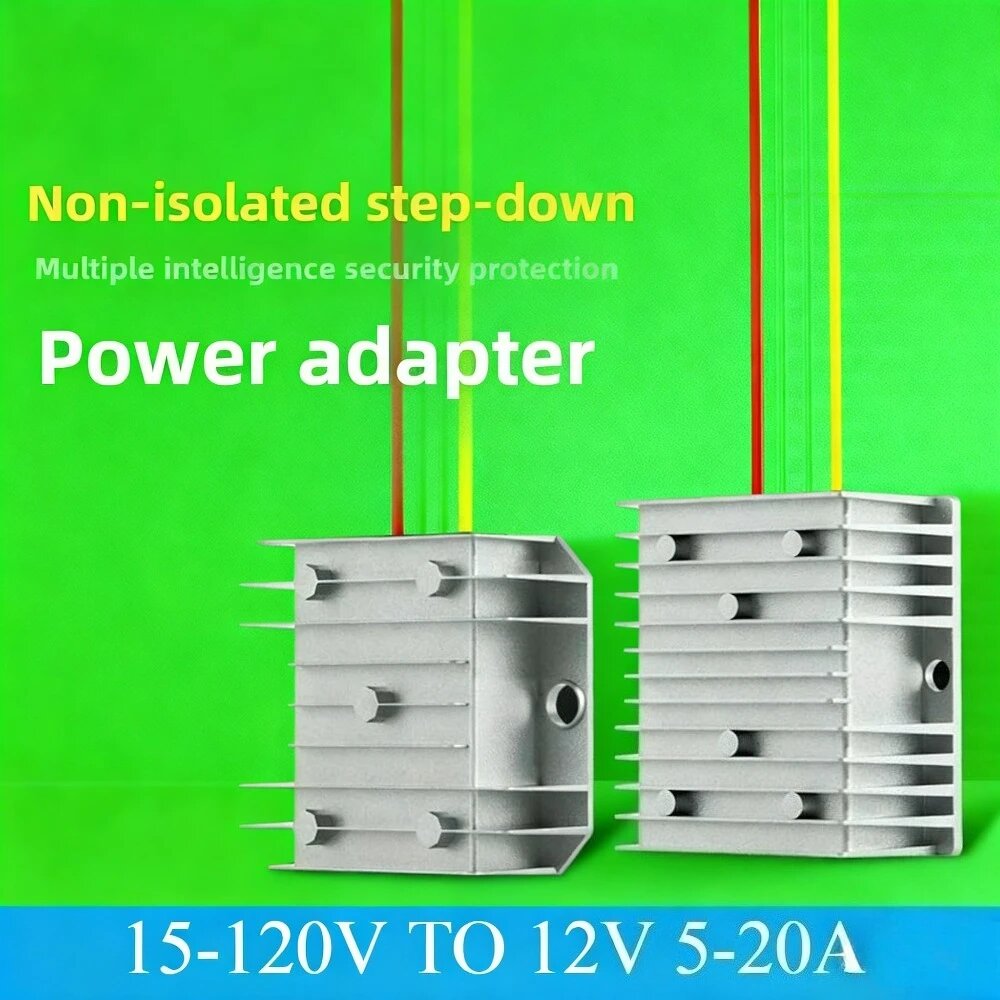 WAOHEI DC/DC понижающий преобразователь 24-12В 5/10/20А DC 84V 96V (20-120V), DC 12V 20A