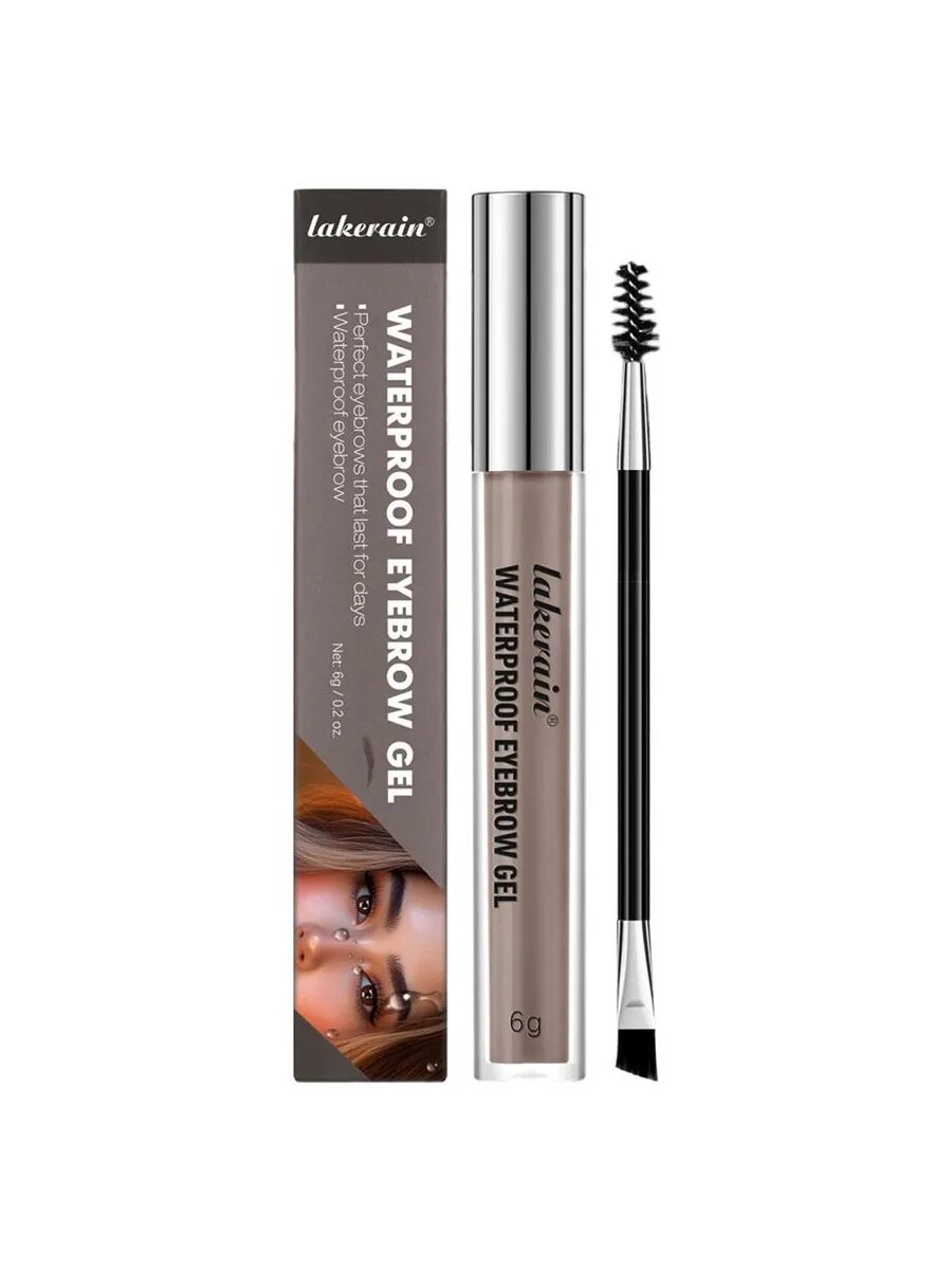 Гель-тинт для бровей, стойкий, водостойкий, натуральный