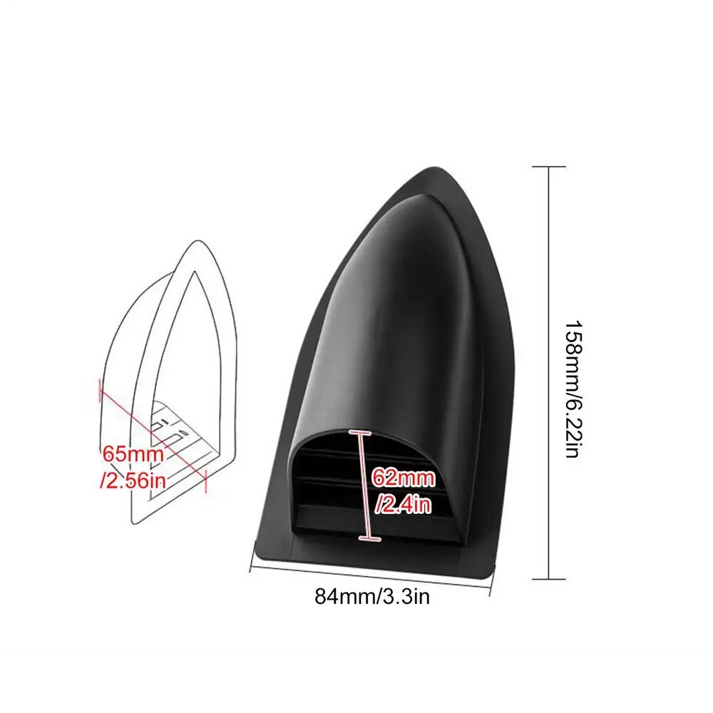 Лодочный корпус, вентиляционное отверстие для каяка, наклонная крышка выхлопного вентилятора, замена вентиляционного отверстия для яхт, аксессуар для вентиляции для каяка, яхты
