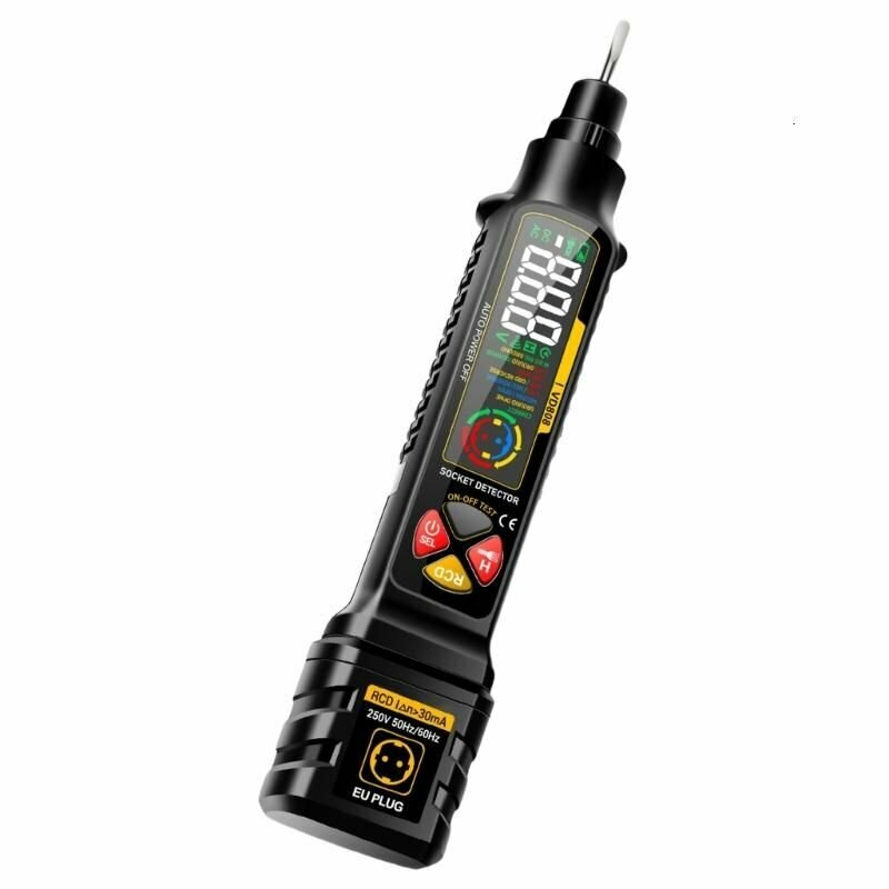 Фазоуказатель для розеток, Черный