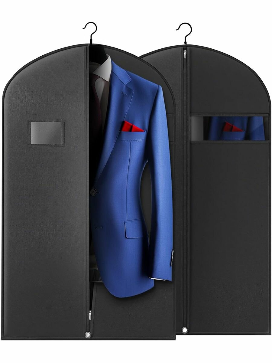 Lsvgoe Чехол для одежды, 100 см х 60, 2 шт