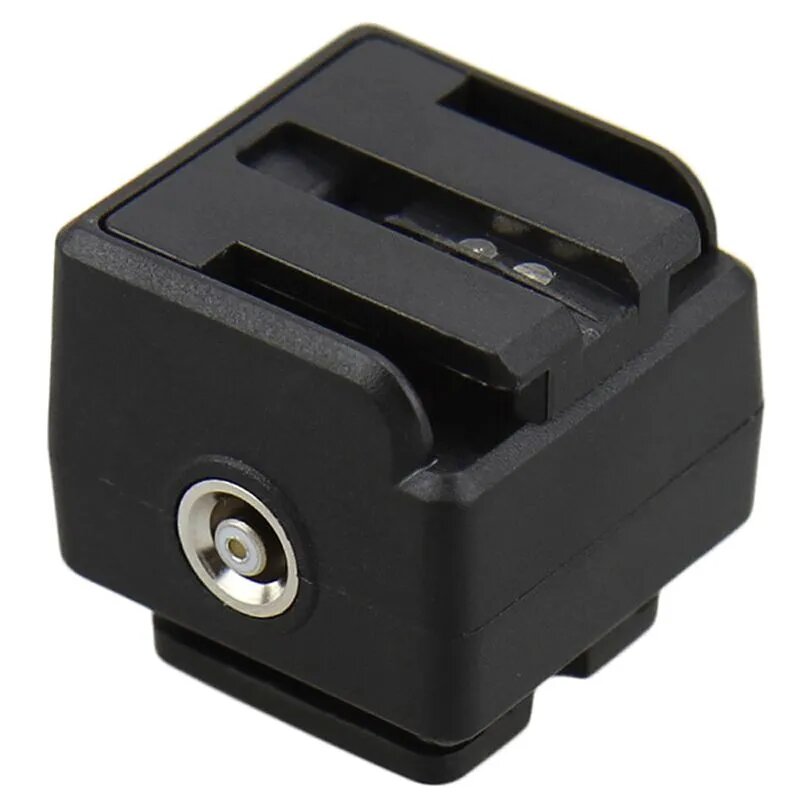 JJC JSC-5 Горячий башмак конвертер адаптер с ПК синхронизации гнездо совместимо для Sony HVL-F20AM F43AM F58AM Вспышка с портом "горячий башмак