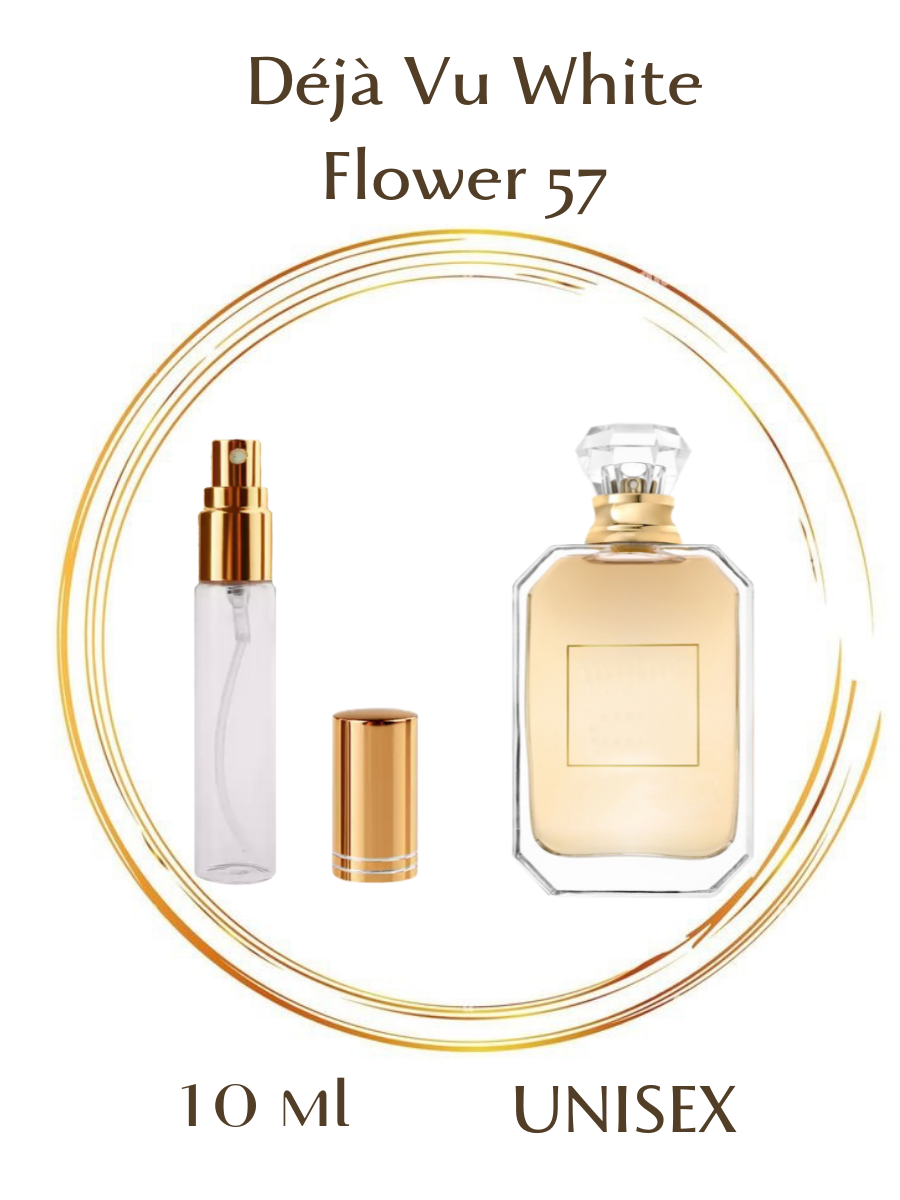 Духи парфюм Deja Vu White Flower 57 спрей 10 мл унисекс, цветочные, фруктовые