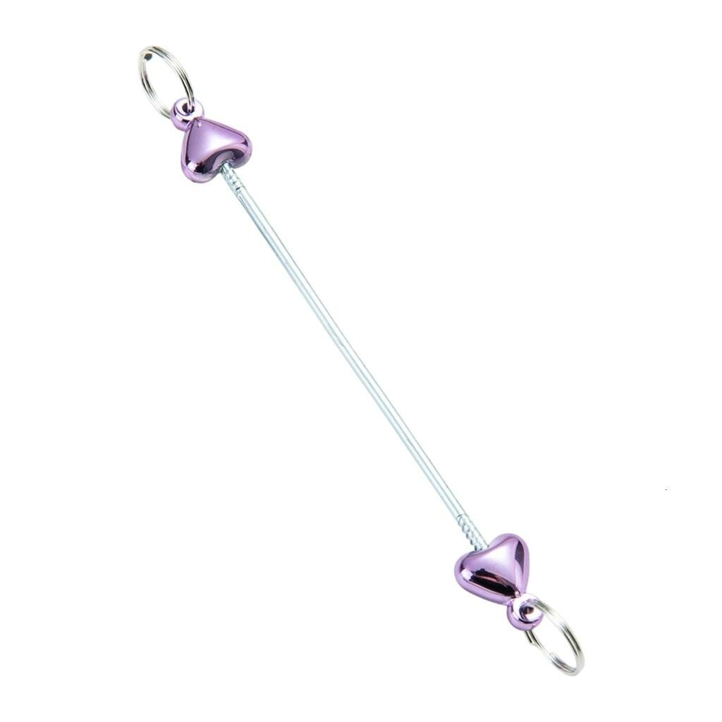 Брелок для ключей love pole из бисера своими руками-конфетно-фиолетовый