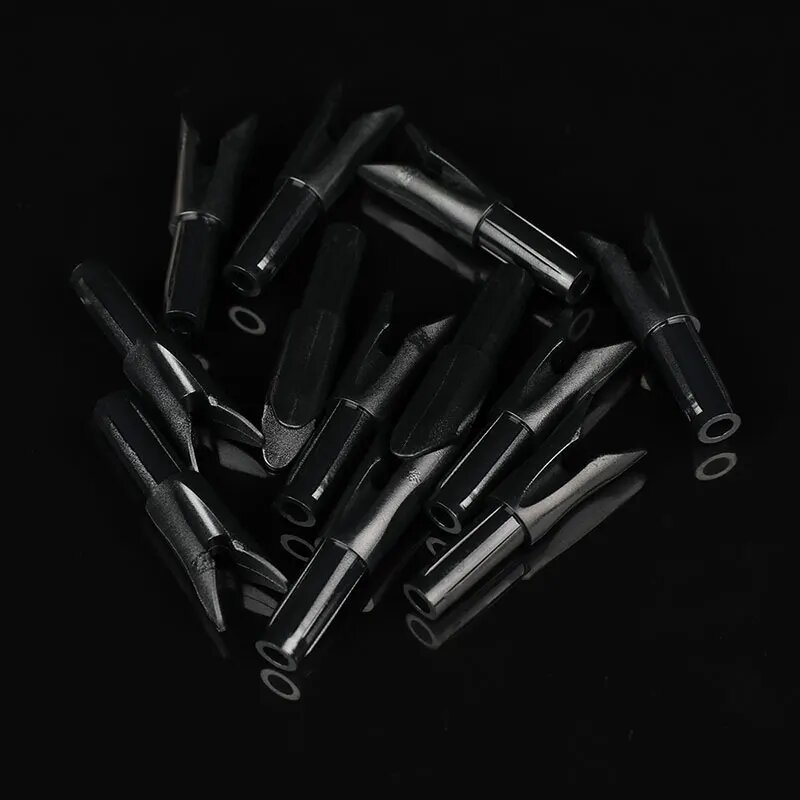 Шarrow Вставленные носки для стрел 6.2 мм, пластик, набор 50 шт. Черный, черный