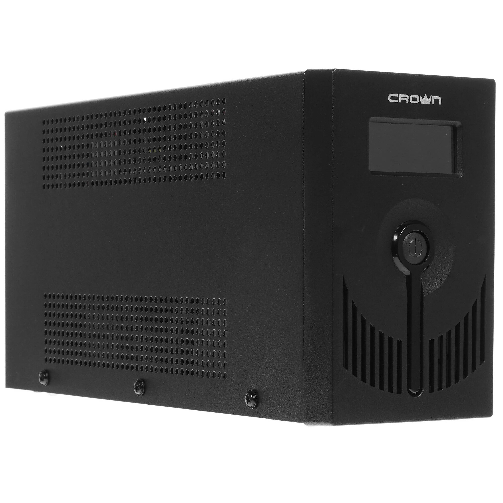 ИБП Crown Line Interactive CMU-SP650EURO LCD USB черный, 650ВА/390Вт