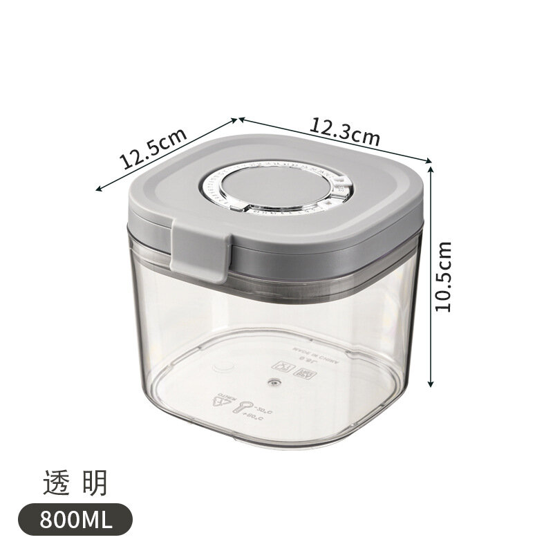 Кухонная герметичная банка, пищевой контейнер, банка для кофейного порошка, банка для молочного порошка, пластиковая чайная банка, домашний дозатор, портативная банка для хранения