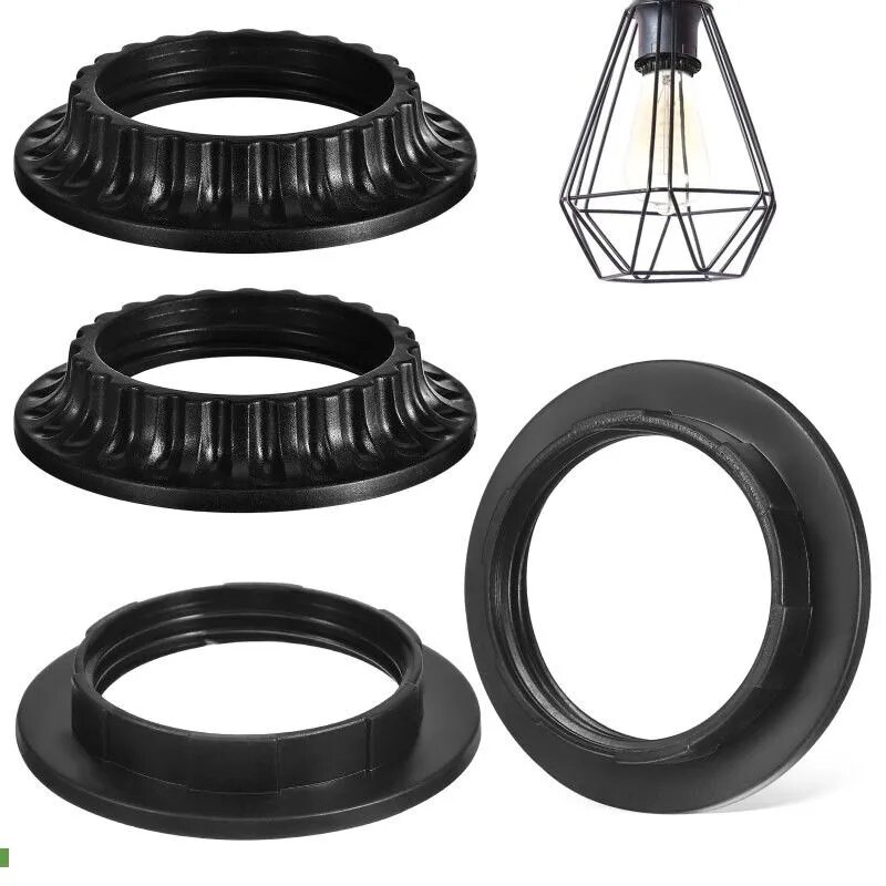 4 шт. E27 E26 крепежные кольца для светильников, держатели абажуров, запасные части для ламп