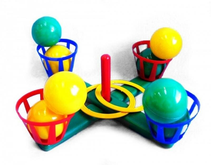 Юг-Пласт Кольцеброс с корзинами 7004 с 3 лет