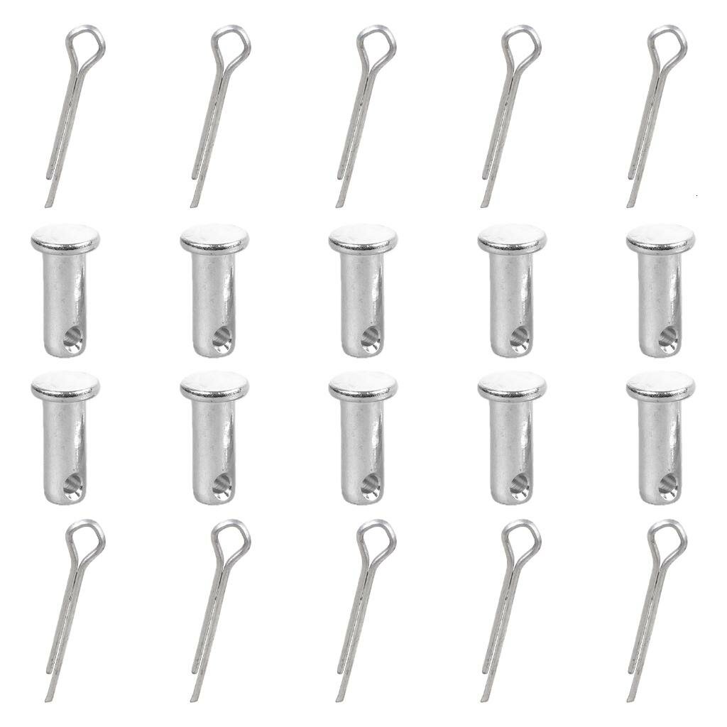 Штифт цилиндрический стальной 10 шт, M8 на 20