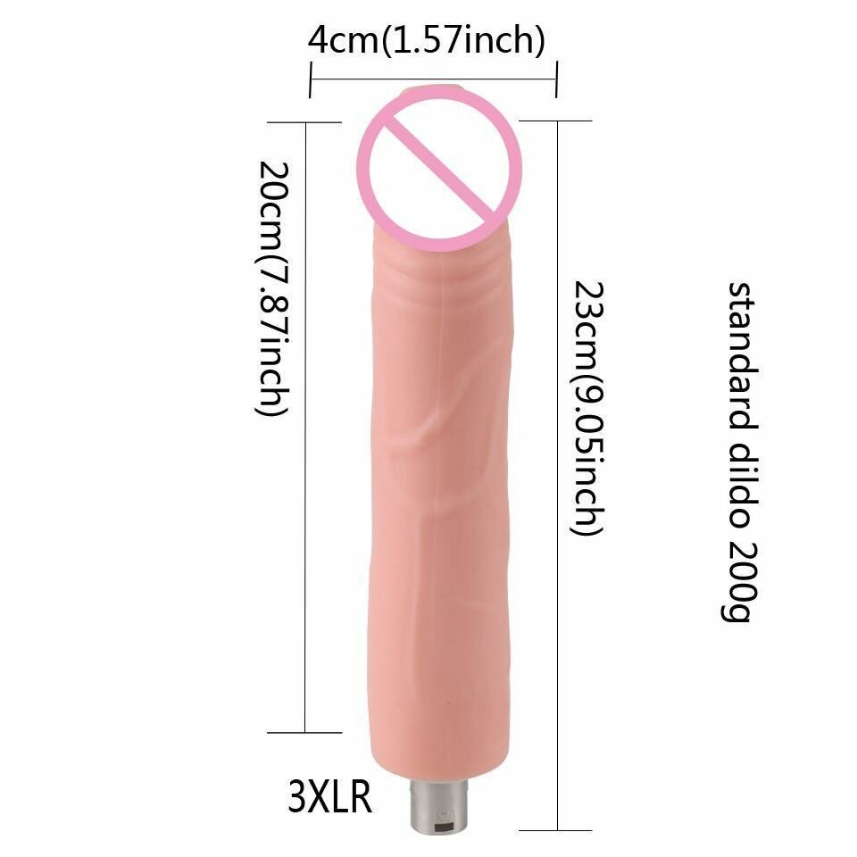Секс машина Насадки фаллоимитаторы для коннекторной машины 3XLR