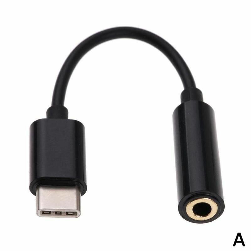Переходник для наушников USB-A на aux Jack 3.5мм , кабель адаптер с type-c на аукс джек 3.5 мм, черный