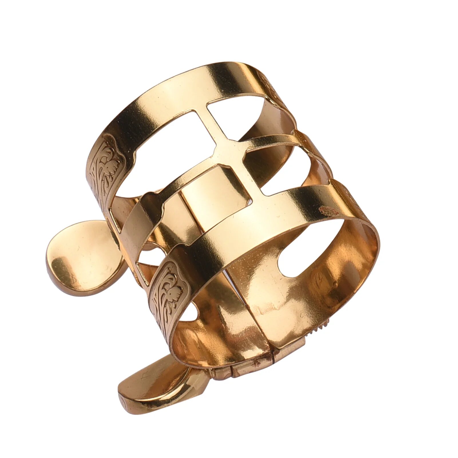 Медная регулируемая лигатура для альт-саксофона