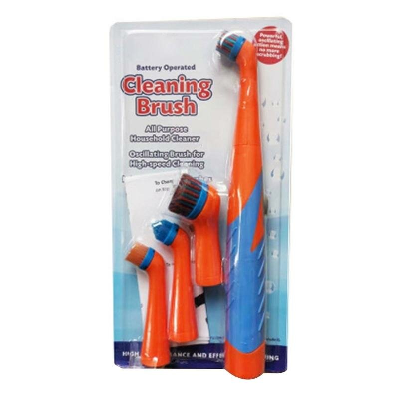 Электрическая щетка-очиститель Spin Scrubber, Оранжевый