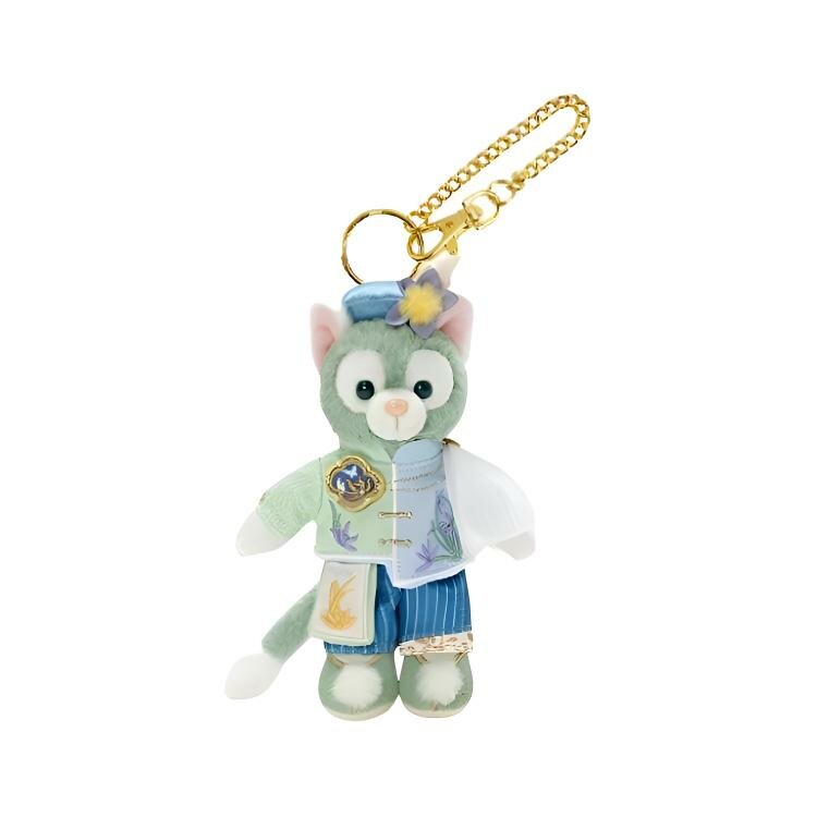 Disney x DISNEYLAND Duffy And Friends Floral Dreamy Collection, Gelatoni Plush Pendant 14cm Height Shanghai Disney null