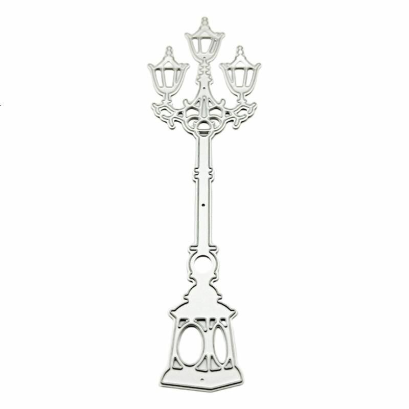 Трафарет для уличного фонаря, металлические резные формы