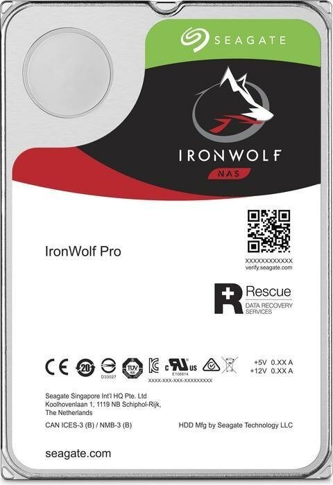 Жесткий диск Seagate HDD 6Tb Seagate IronWolf Pro ST6000NE000 3.5" SATA 6Gb/s 256Mb 7200rpm