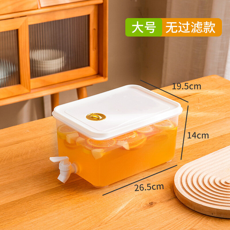 Холодный чайник для холодильника летом холодный напиток фруктовый чай со льдом Большой без фильтра [5L]