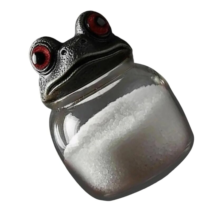Органайзер Frogs Designs Стеклянная Банка для Специй ручной работы с Крышкой для хранения на Кухне и декоративного оформления