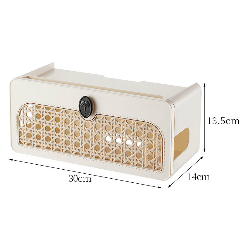 Коробка для хранения WiFi роутера, держатель беспроводного модема, органайзер для кабелей, полка для ТВ-бокса