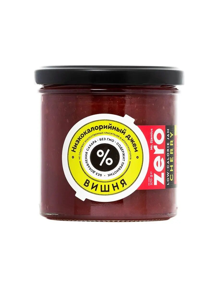 Низкокалорийный джем без сахара Mr. Djemius ZERO 270гр