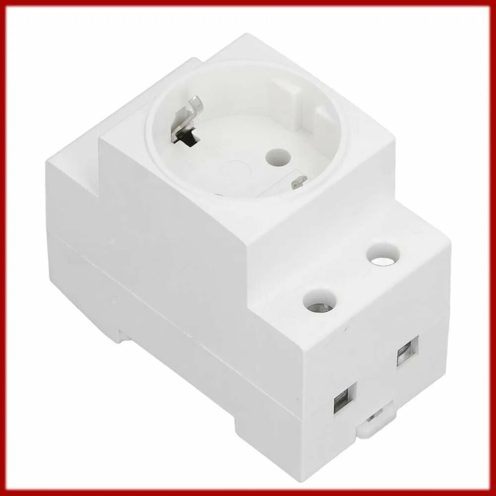 Розетка на DIN-рейку