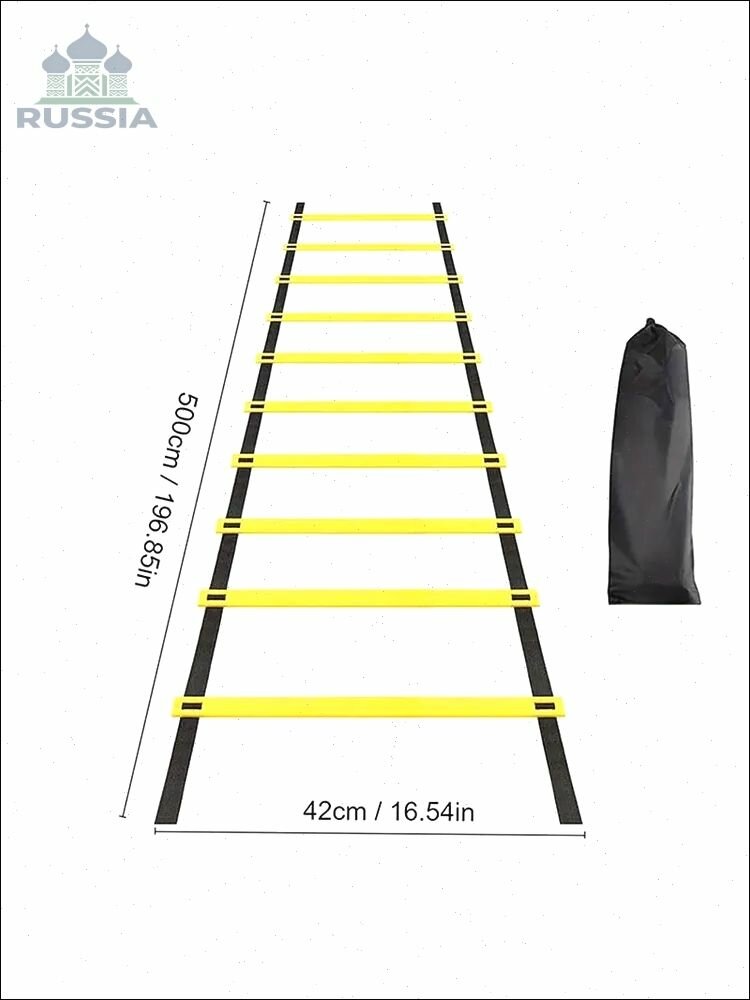 Гибкая лестница футбольная физическая тренировка веревочная лестница