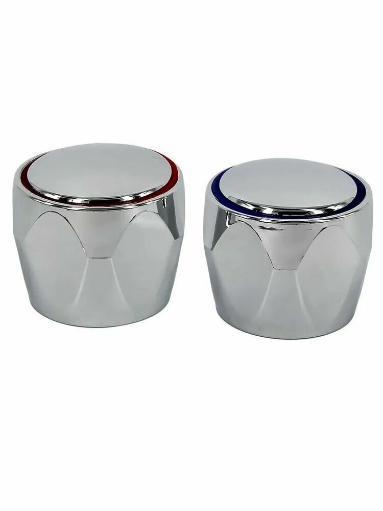 Комплект маховиков для смесителя 8х24 Глобо (пара) металлические