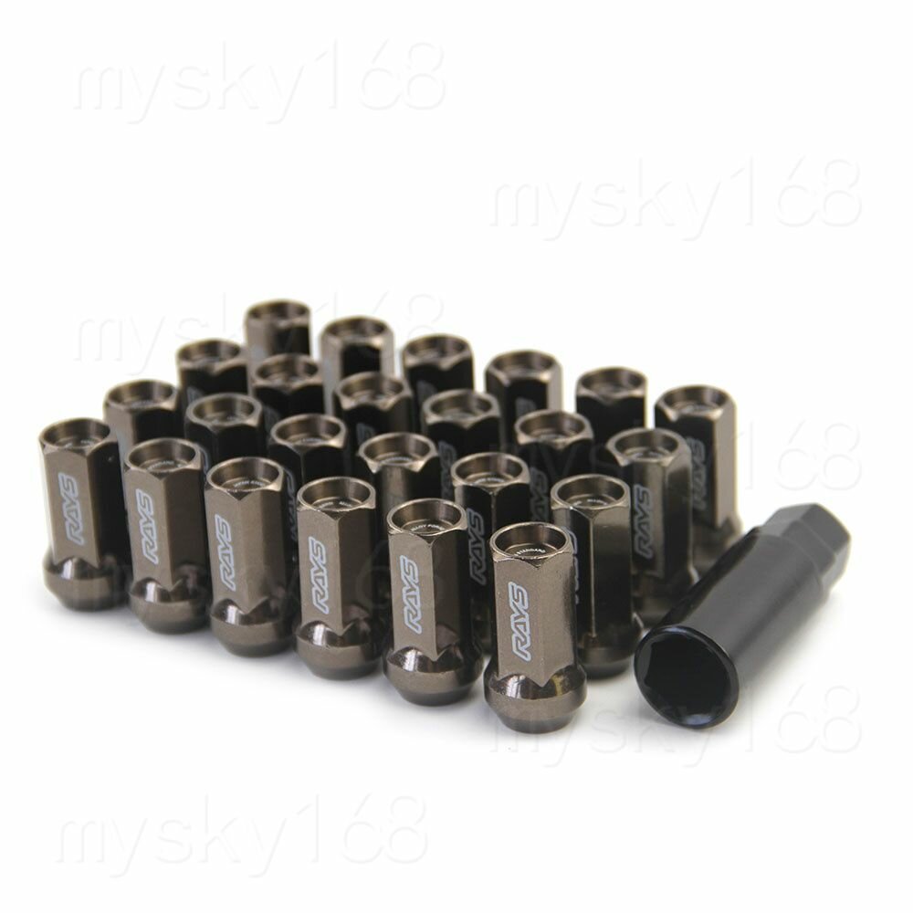 Гайка автомобильная М12 х 1,25, 42 мм, 24 шт.