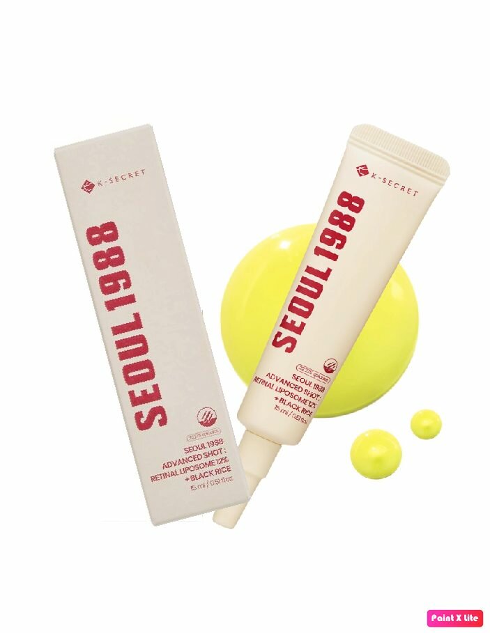 Cыворотка-бустер с микроиглами и ретиналем SEOUL 1988 Advanced Shot Retinal Liposome 12 % and Black Rice, 15мл