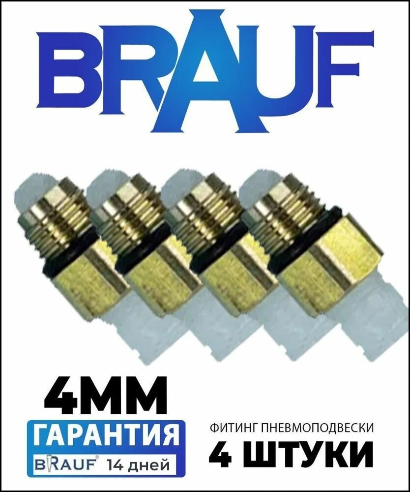 BRAUF Ремкомплект компрессора, арт. BR-GAS-4Mx4, 1 шт.