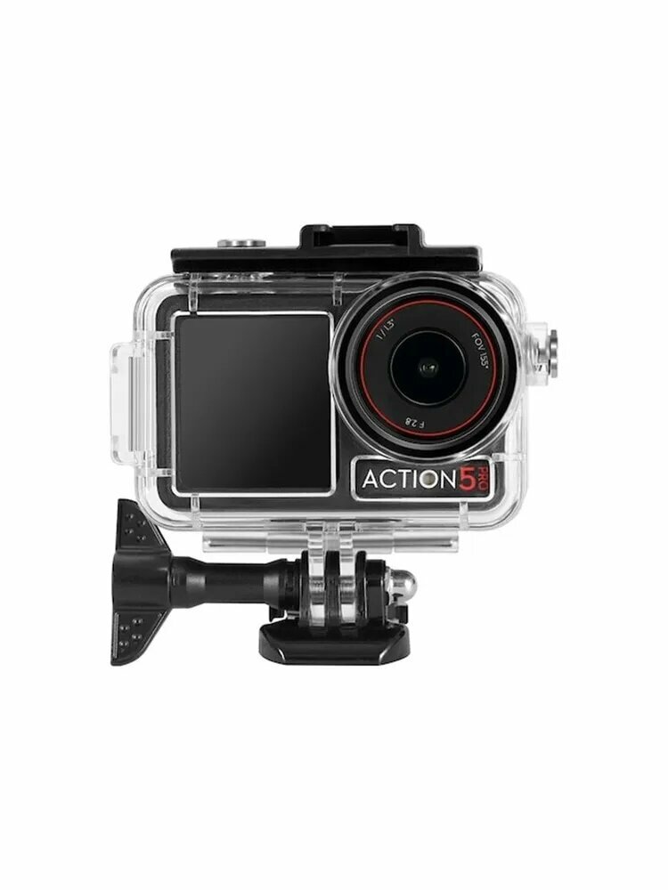 Водонепроницаемый бокс для камеры DJI Action 5 Pro/3/4 с защитой до 60 метров для дайвинга и экстремальных видов спорта